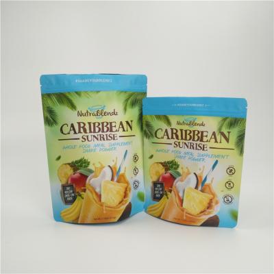 China La aduana de empaquetado de la cremallera del bolso del bocado de los frutos secos imprimió prenda impermeable del papel de aluminio en venta