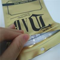 China Custom Printed Stand Up Pouch Packaging Glossy Surface Finish Cbd With Window for sale