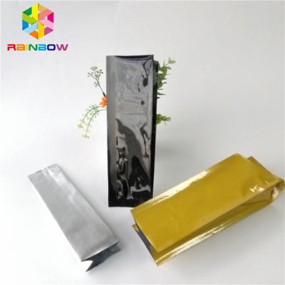 China Resealable Aluminum Foil Stand Up Pouch 12oz 16oz Side Gusset Roast Coffee Tea Bag for sale