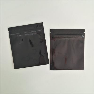 Opnieuw te gebruiken Vrije Zwarte het Sachet Kruidenwierook die van Bpa Glanzende de Ritssluitingszakken verpakken van de Aluminiumfolie
