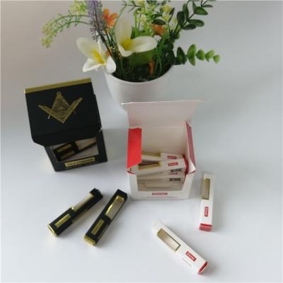 L'aluminium chaud de empaquetage de boîte de papier de fenêtre claire emboutissant le logo a imprimé pour le cadeau/cosmétiques de emballage
