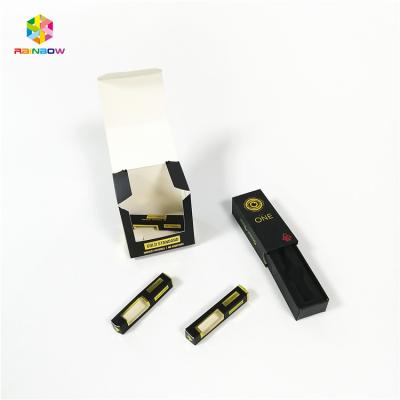 Cina Liquido della bottiglia di olio del contenitore CBD di cartone della cartuccia di Vape/E/imballaggio d'imballaggio penna di Vape in vendita