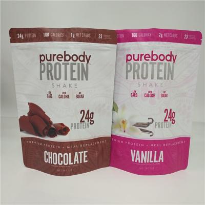 China CMYK Color Snack Bag Packaging Plastic Coffee Chocolate Milk Powder Pouch for sale