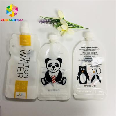 Китай Двойное УПРАВЛЕНИЕ ПО САНИТАРНОМУ НАДЗОРУ ЗА КАЧЕСТВОМ ПИЩЕВЫХ ПРОДУКТОВ И МЕДИКАМЕНТОВ детского питания молнии Споут жара мешка упаковывая - загерметизированная лоснистая жидкостная упаковка продается