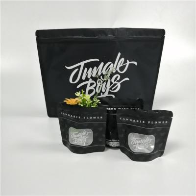 3.5g 28g는 잡초/담배 잎을 위해 주문을 받아서 만들어진 지퍼 주머니 부대 냄새 증거를 위로 서 있습니다