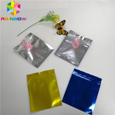 China Mylar Bag Stand Up Spout Pouch Transparent Front Foil Three Sides Heat Seal for sale
