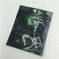 China Waterproof Plastic Pouches Packaging Front Transparent Window k Seeds Pack for sale
