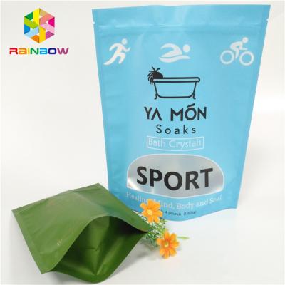 Cina Sacchetti di plastica opachi della chiara finestra che imballano la termosaldatura di cristallo del sale da bagno del di alluminio in vendita