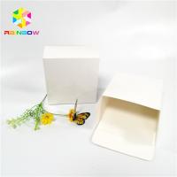 China White Color Cardboard Packaging Boxes Various Card Fleixble Logo Customized for sale