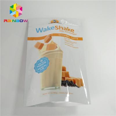 Κίνα Πλαστικές σακούλες βαθμού τροφίμων που συσκευάζουν, στάση φύλλων αλουμινίου αργιλίου επάνω Ziplock τσαντών ανθεκτικό προς πώληση