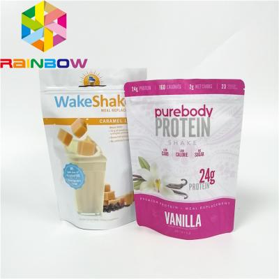 Κίνα Καθαρές πλαστικές σακούλες σκονών βιταμίνης C που συσκευάζουν σακούλα φύλλων αλουμινίου Mylar φερμουάρ στάσεων την επάνω τοπ προς πώληση