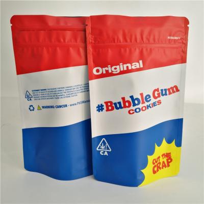 China Aluminum Foil Child Proof k Bag Herbal Incense Packaging Gravure Printing for sale