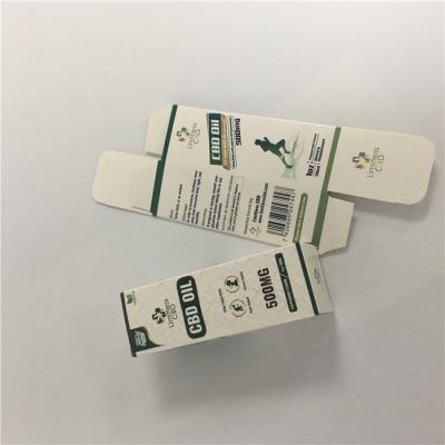 China Custom Printed CBD Oil Bottle Paper Tube Packaging Cylinder Box With Gold Stamping for sale
