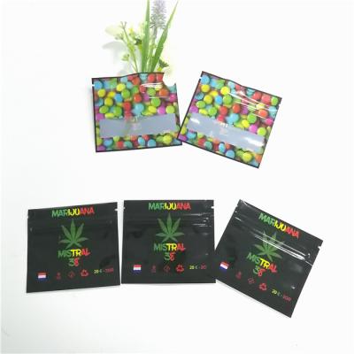 El papel de aluminio de la categoría alimenticia se levanta el empaquetado gomoso de los osos de Cbd del caramelo que se puede volver a sellar de la bolsa