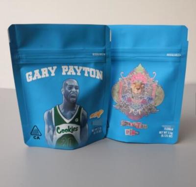 중국 3.5g CBD 과자 지플락 포장 부대, 증명서를 주는 알루미늄 호일 주머니 FDA 판매용