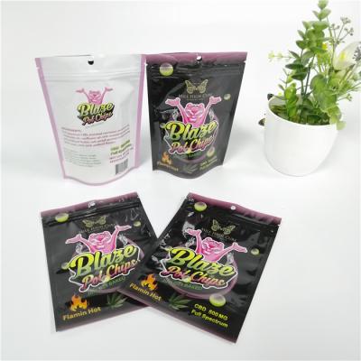 China Food Grade Herbal Incense Packaging Plastic Mylar k Spicy Beef Jerky Bags for sale