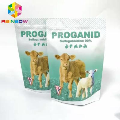 Bolsa de la hoja de la impresión del rotograbado que empaqueta el bolso laminado impresión de encargo del pienso