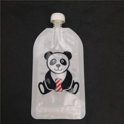 Tamaño modificado para requisitos particulares colores de empaquetado del bolso 10 de la bebida de la bolsa del canalón de los alimentos para niños del sellado caliente