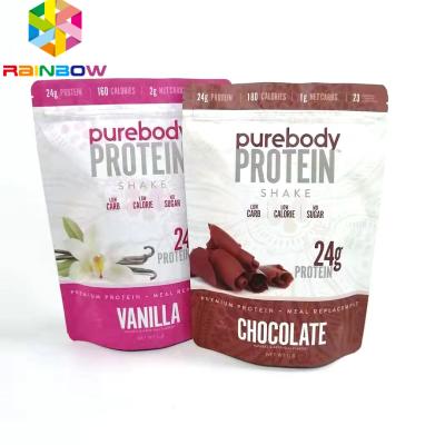 Chine Bas Moq Digital imprimée tiennent le cordon d'emballage alimentaire de métier fait par sac de tirette de poche à vendre