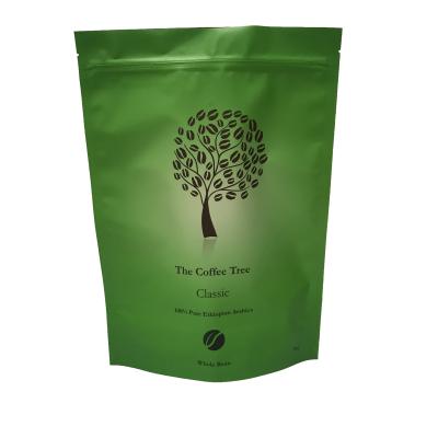 China Aluminum Foil Foil Pouch Packaging  Doypack Coffee Mylar Bags Matt Surface for sale