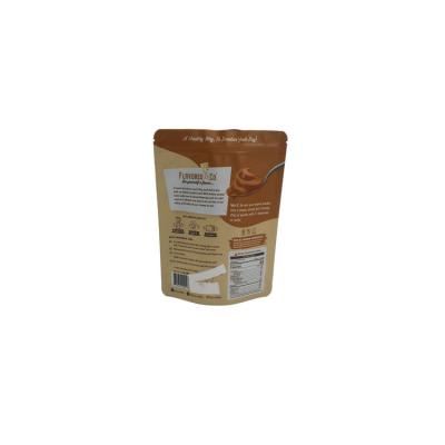 China Peanut Powder Bag Foil Pouch Packaging Matte Surface Private Label Plastic Material for sale