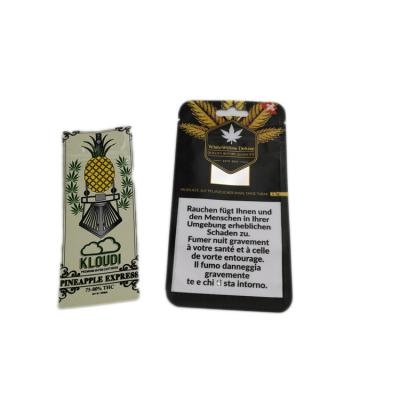 China Suelde en caliente se levantan el empaquetado reciclable del tabaco/del cigarrillo de los bolsos de la bolsa de la cremallera en venta