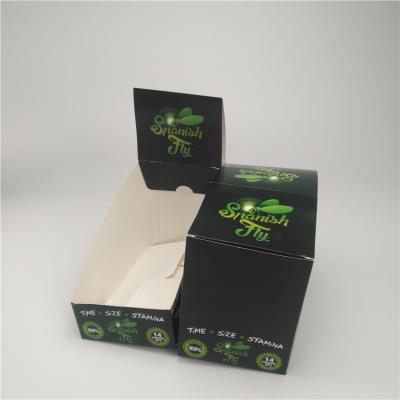 China Paper Box Packaging With Logo Blister Paper Box For CBD And Hemp Packaging for sale