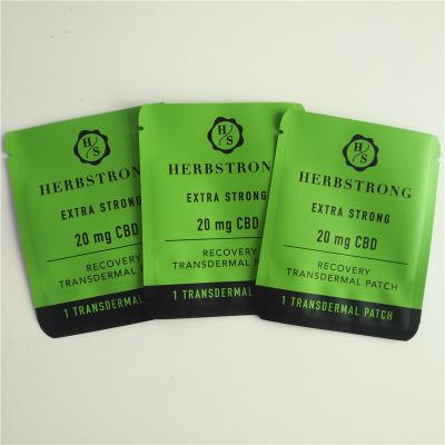 中国 20mg医学のマリファナ包装袋のマイラー ホイルの袋使い捨て可能で小さいCBDパッチ 販売のため