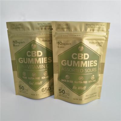 Chine la poche VMPET de 5oz 50mg Cbd Gummies tiennent la poche zip-lock à vendre