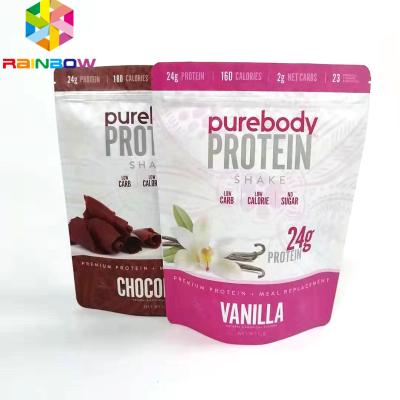 China El soporte que se puede volver a sellar encima de los bolsos ziplock para la aduana de la comida/del polvo imprimió el bolso de empaquetado de acabado mate de la bolsa en venta