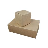 China Kraft Paper Customized Display Paper Small Folding Gift Packaging Box for sale