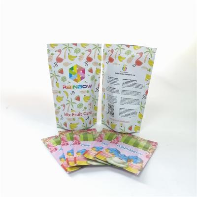 China Tea Packaging Laminated Foil CMYK Mylar Zipper Bags for sale