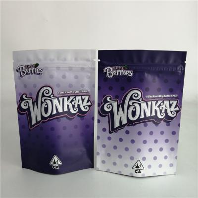 中国 カスタマイズされた3.5gクッキーのナットの雑草はジッパーの袋プラスチック キャンデー袋7g 18g 24gの上に立つ 販売のため