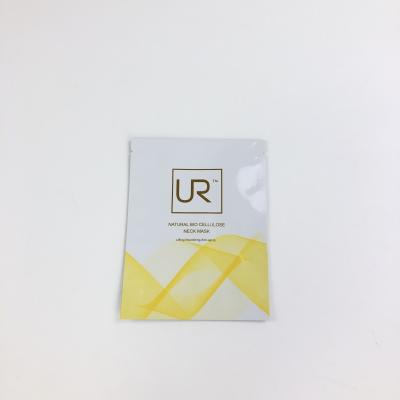 China Free samples high quality 3 side seal flat bag with tear notch aluminum foil pouches for sale