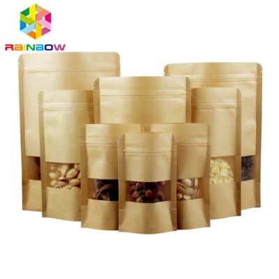 China Gravnre Printing VMPET Food Packaging Paper Bag With Zipper for sale