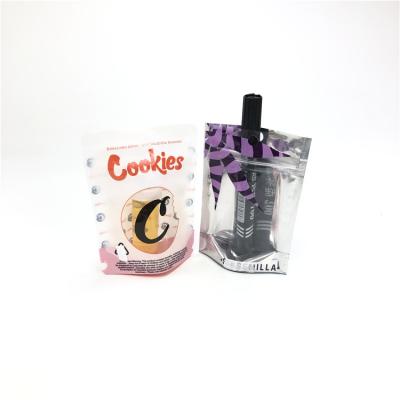 Plätzchen-Plastik der leichten Berührung 1/8oz 3.5g der Blumensamen-CBD Folien-Beutel-Verpacken kindersicheres