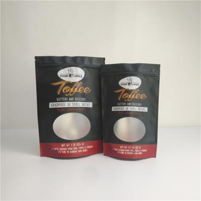 Κίνα Η συνήθεια που τυπώθηκε τοποθέτησε την εδώδιμη συσκευασία τροφίμων καραμελών Mylar με το παράθυρο σε στρώματα προς πώληση