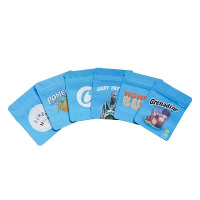 China Zip Lock Weed Cookie Packaging Mylar Bags Honey Sachet Honey Edible Packaging Bag for sale