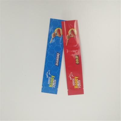 Papel de aluminio Honey Stick Pack Sachet Packaging plástico Sugar Candy Food Bags