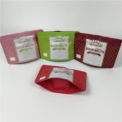 China Customized plastic Cookies Smellproof  Resealable Mylar wild berry Original Candy Bag for sale