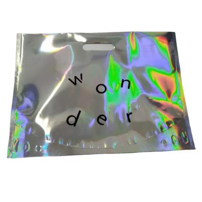 窓が付いているVMPET Mopp 110micの衣類のプラスチック包装袋Cmyk