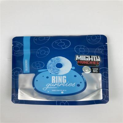 China Child Proof Mylar Bag Smell Proof Foil Pouch Packaging For Candy / Cookies / Dried Flower Seeds factory