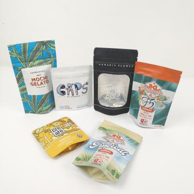 China Bolsa de la cremallera de Doypack del fotograbado de CMYK 200mic Matte Aluminum Foil Pouches VMPET en venta