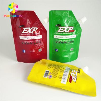 China 110mic Flat Bottom Plastic Pouches 1.5C Gravnre Printing Laminating Plastic Pouch for sale