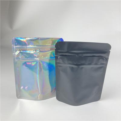 Chine L'emballage de sachets en matière plastique d'hologramme se tiennent vers le haut du sac de tirette sans danger pour les enfants à vendre