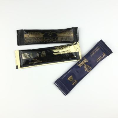 саше сумки сырцового меда 10g жидкостное упаковывая с коробкой дисплея сусального золота