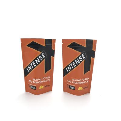 Chine CBD adapté aux besoins du client met en sac le support vers le haut du paquet de Doypack Matte Aluminum Foil Baggies Food à vendre