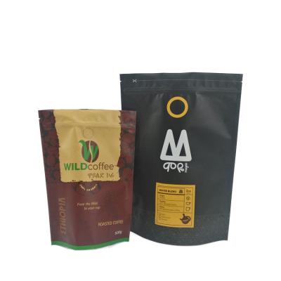 China Mylar Paper Stand Up Pouch Zipper Gravure Printing Plastic Package Bag With Logos for sale