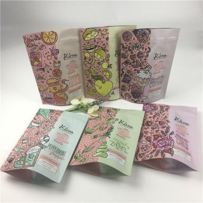 Chine Recyclable tenez le sac 3.5g de Mylar pour le café Bean Packaging d'épice de tabac à vendre