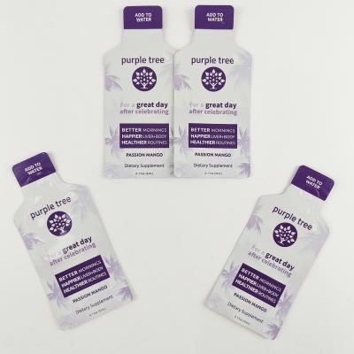 Chine L'emballage d'aluminium d'impression de Digital mettent en sac la poche comestible découpée avec des matrices en plastique irrégulière de tirette de nourriture à vendre